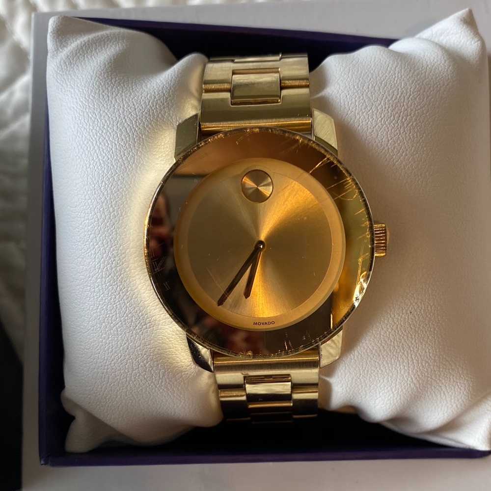 Movado Bold Gold Watch - Gem